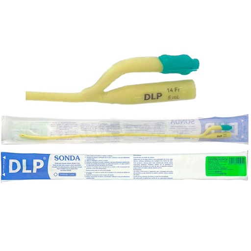 Sonda Foley de látex con globo 5 ml calibre 14 FR (2 vías). Pieza | WEB ...